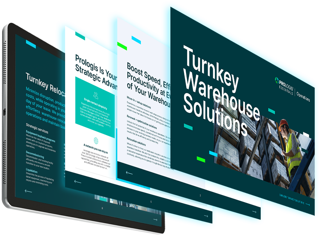 Warehouse Solutions & Material Handling Equipment - Operations Essentials | Prologis